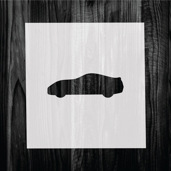 Sports Car Stencil - Etsy