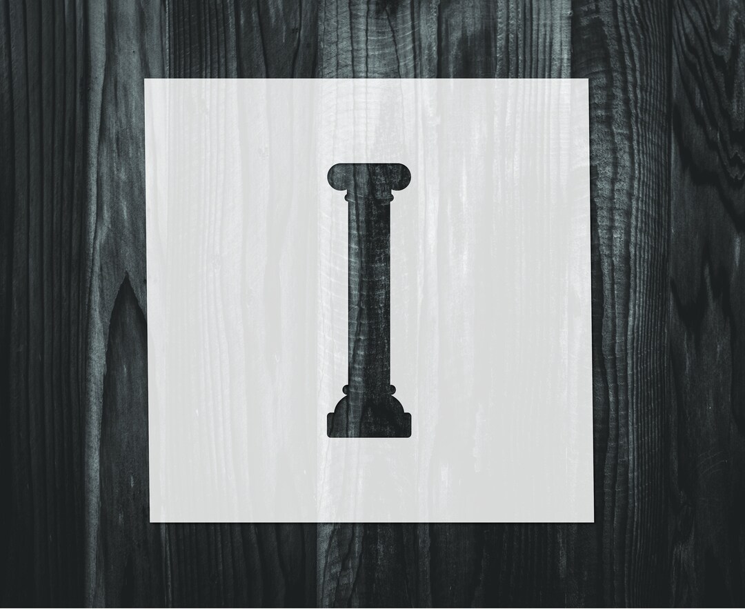 Greek Column Stencil, Mylar Reusable Stencil, Stencil, FAST SHIPPING - Etsy
