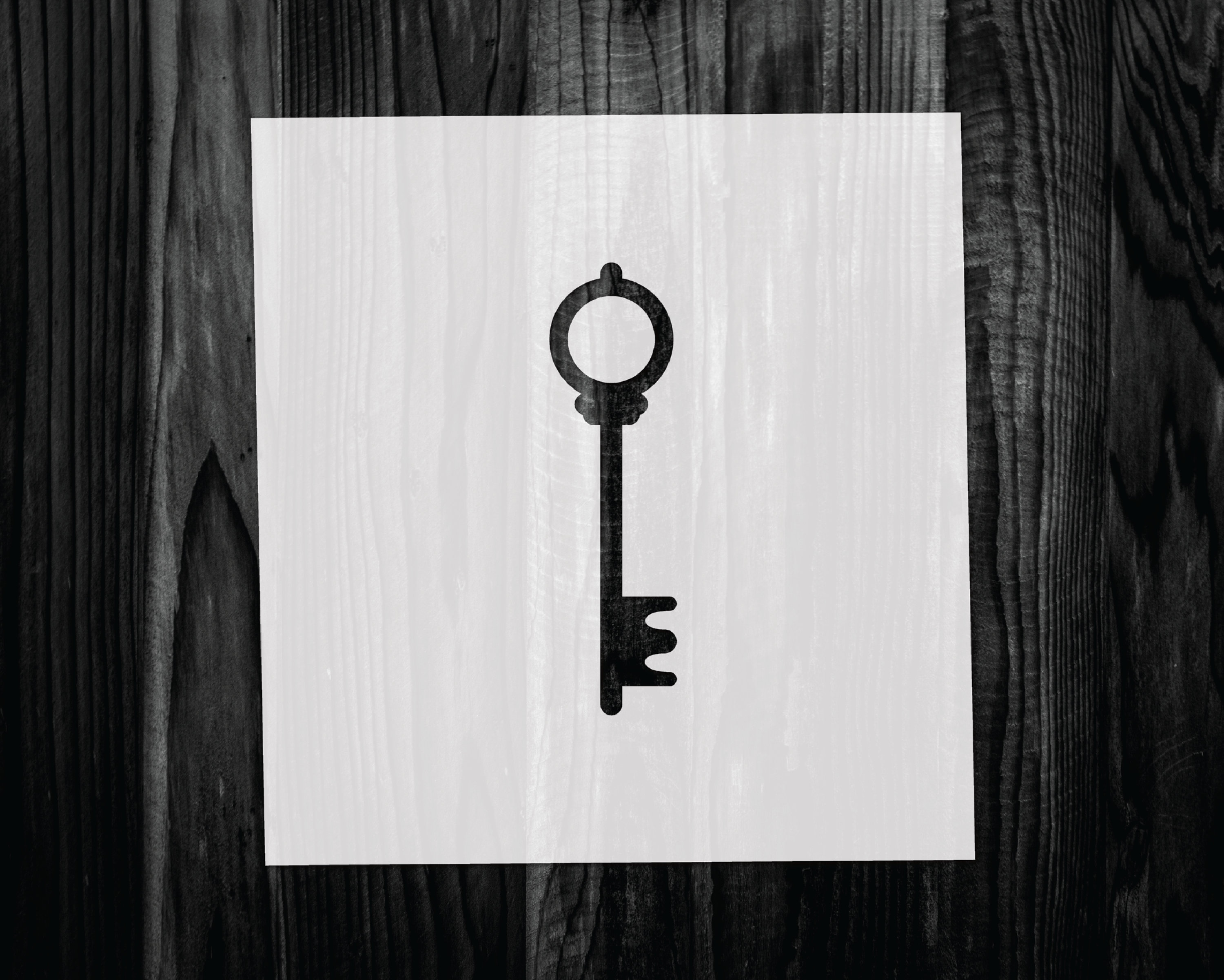 Antique Skeleton Key Sketch