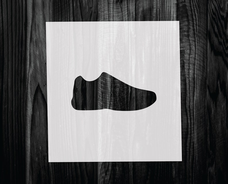 Shoe Stencil Mylar Reusable Stencil Stencil FAST SHIPPING - Etsy