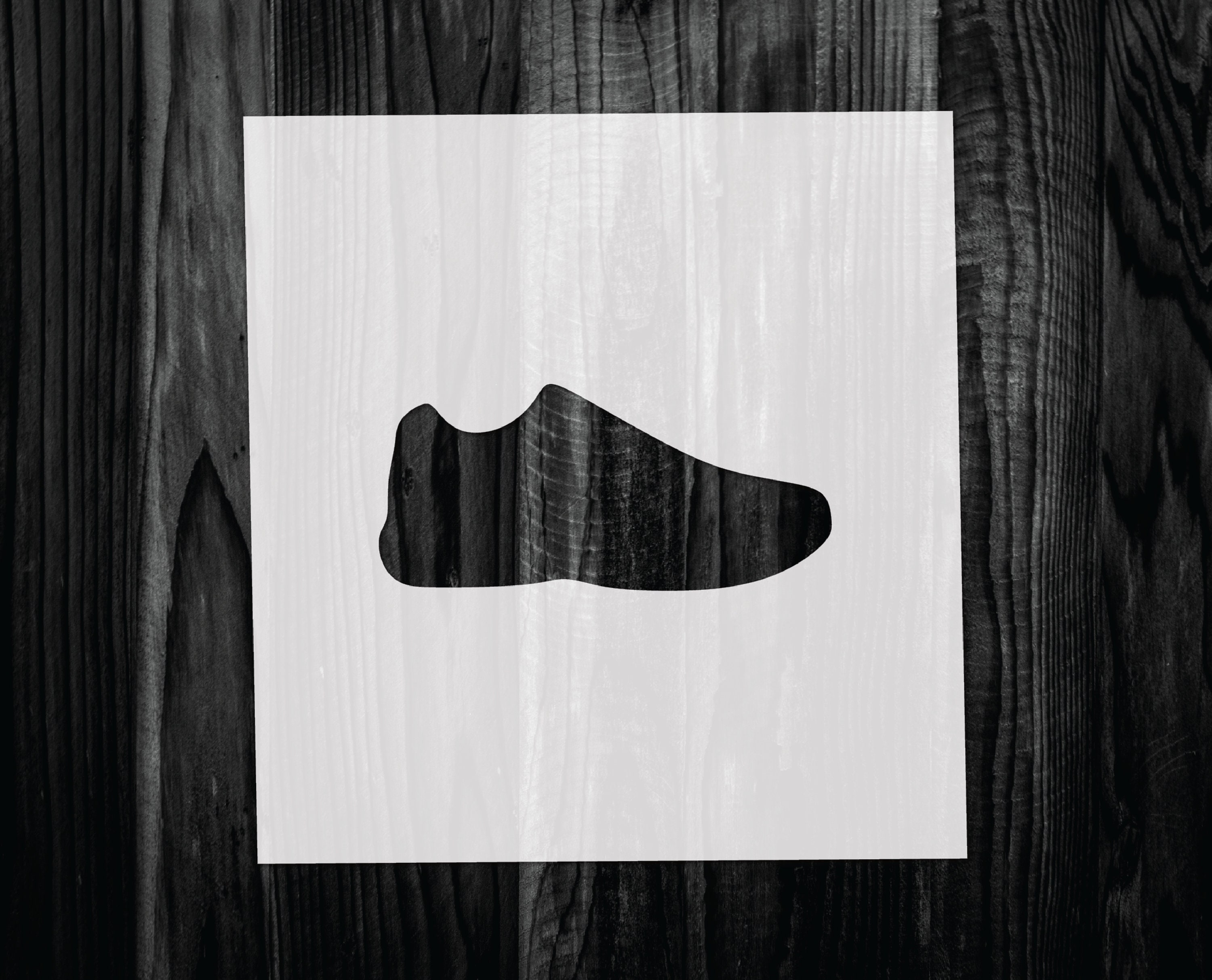Shoe Stencil Mylar Reusable Stencil Stencil FAST SHIPPING - Etsy