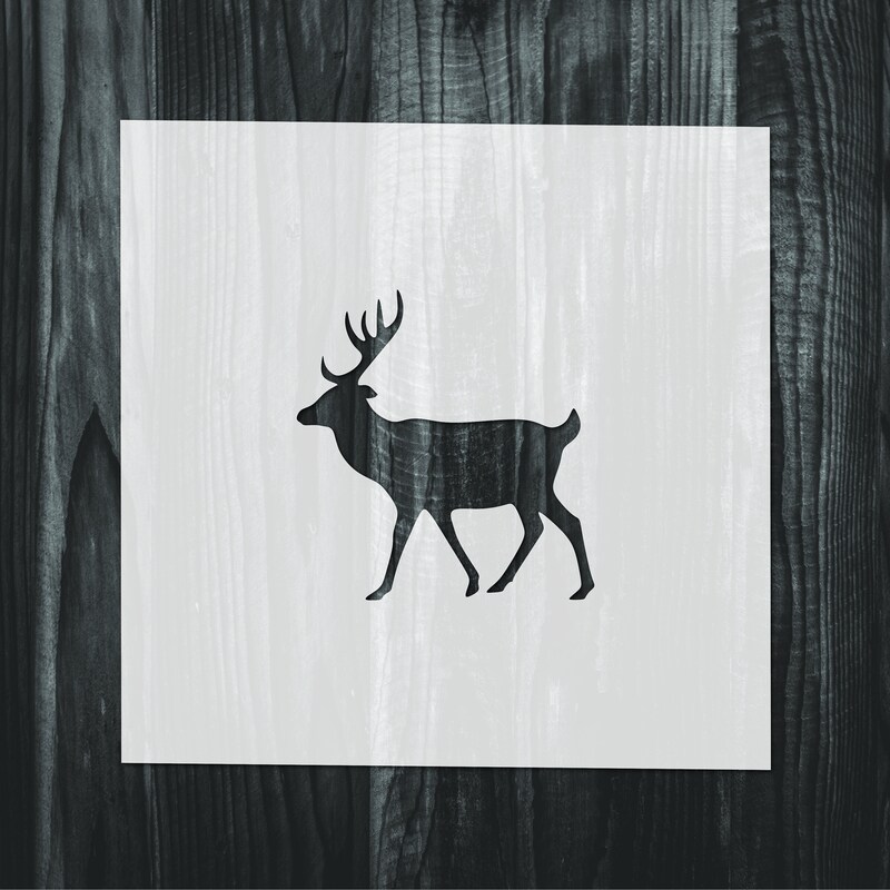 Deer Stencil - Etsy