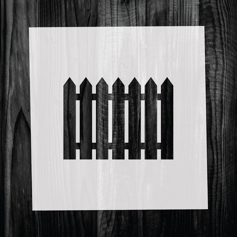 Fence Stencil - Etsy