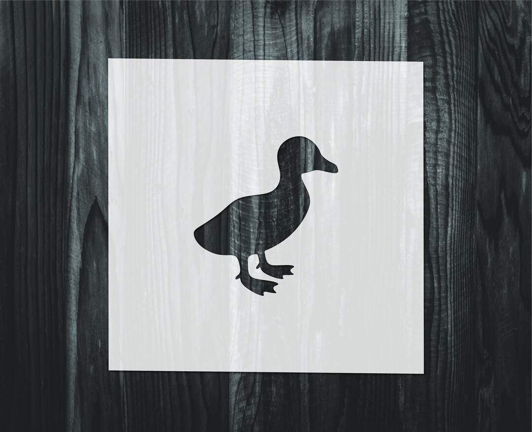 Duckling Stencil, Mylar Reusable Stencil, Stencil, FAST SHIPPING - Etsy