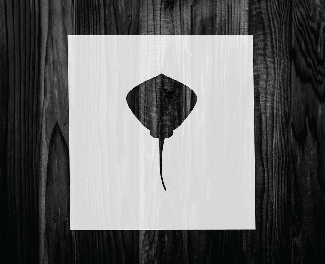 Stingray Stencil, Mylar Reusable Stencil, Stencil, FAST SHIPPING - Etsy