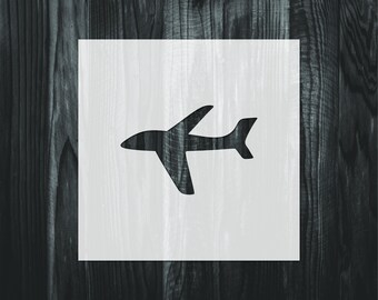 Airplane Stencil Reusable Airplane Stencils Large Airplane - Etsy
