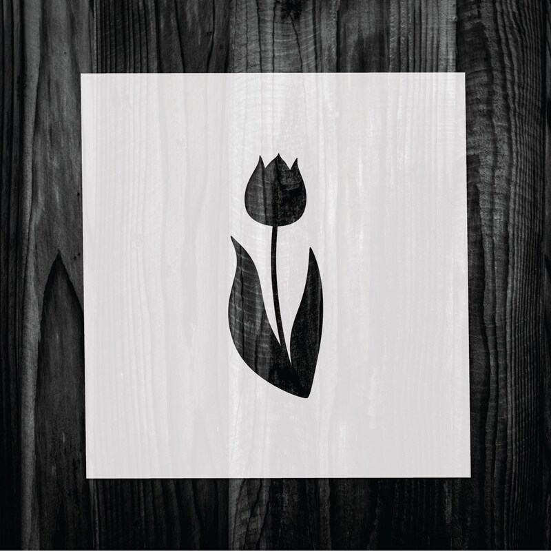 Tulip Stencil - Etsy
