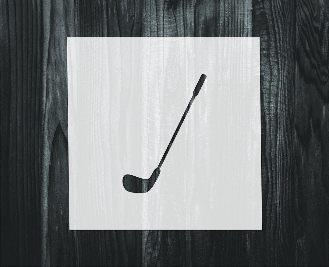 Golf Club Stencil, Mylar Reusable Stencil, Stencil, FAST SHIPPING - Etsy