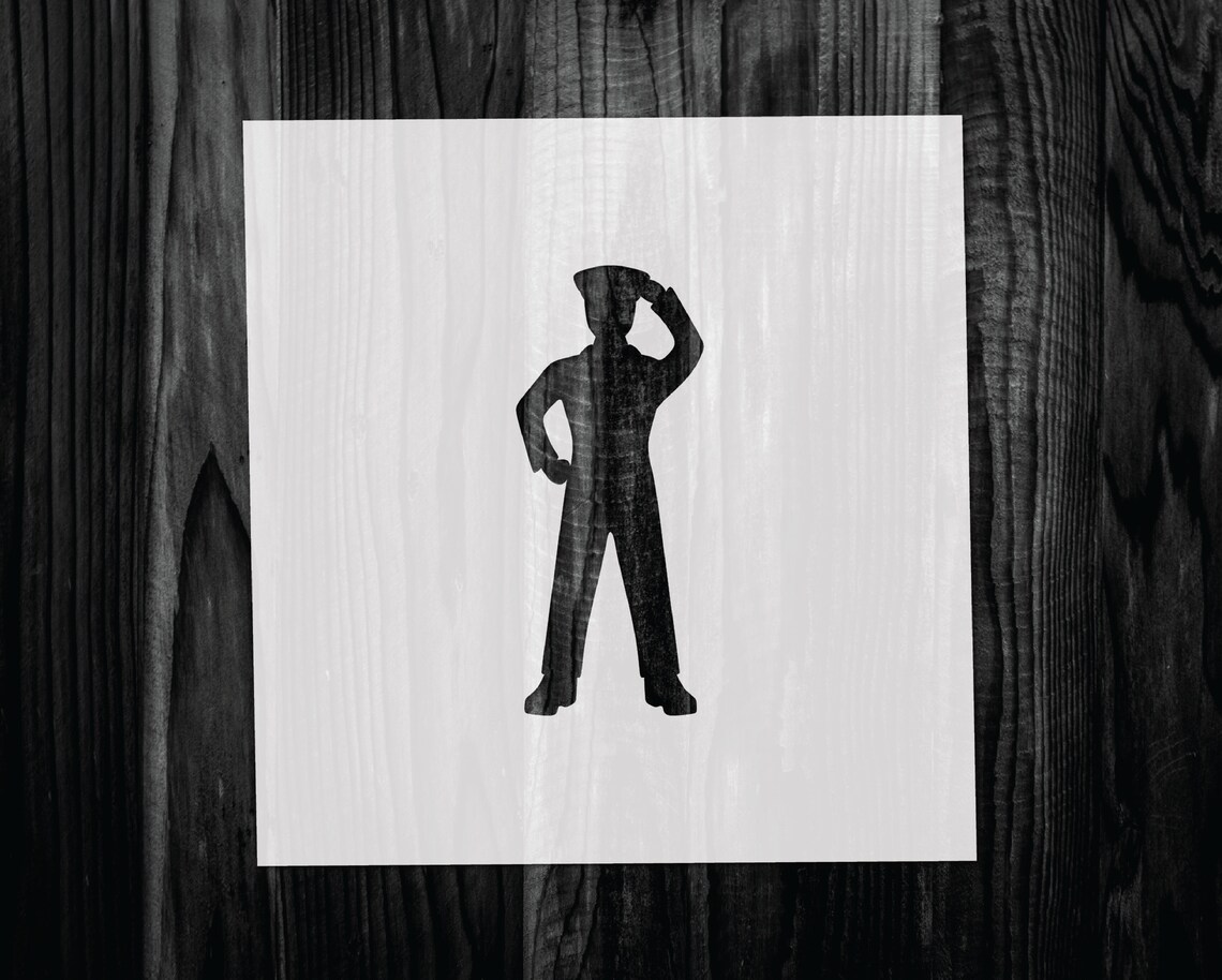 Policeman Stencil, Mylar Reusable Stencil, Stencil, FAST SHIPPING - Etsy