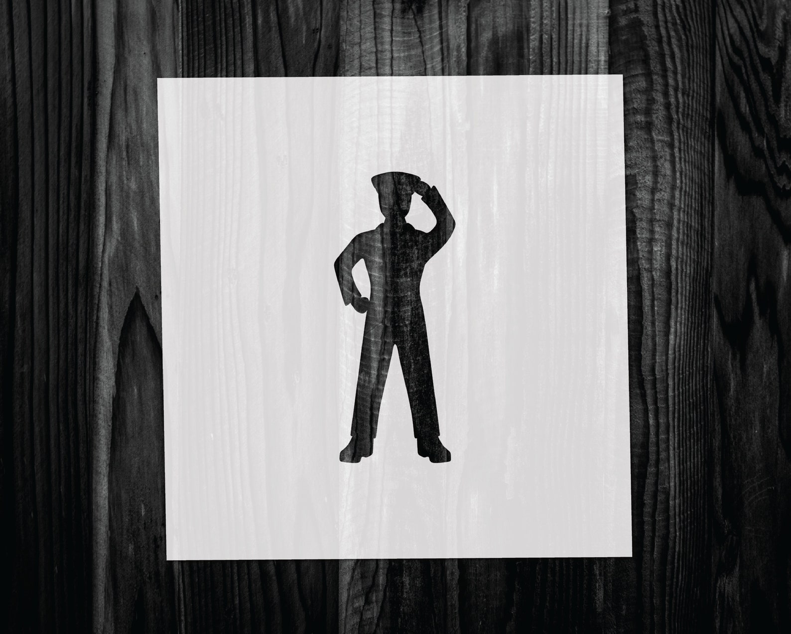 Policeman Stencil, Mylar Reusable Stencil, Stencil, FAST SHIPPING - Etsy