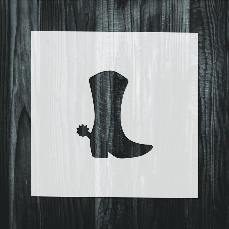 Boot Stencil - Etsy
