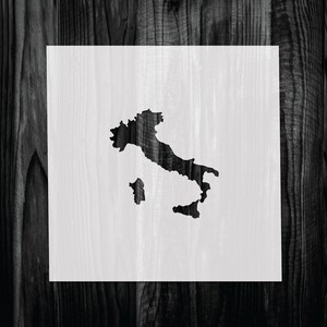 Italy Stencil, Mylar Reusable Stencil, Stencil, FAST SHIPPING - Etsy