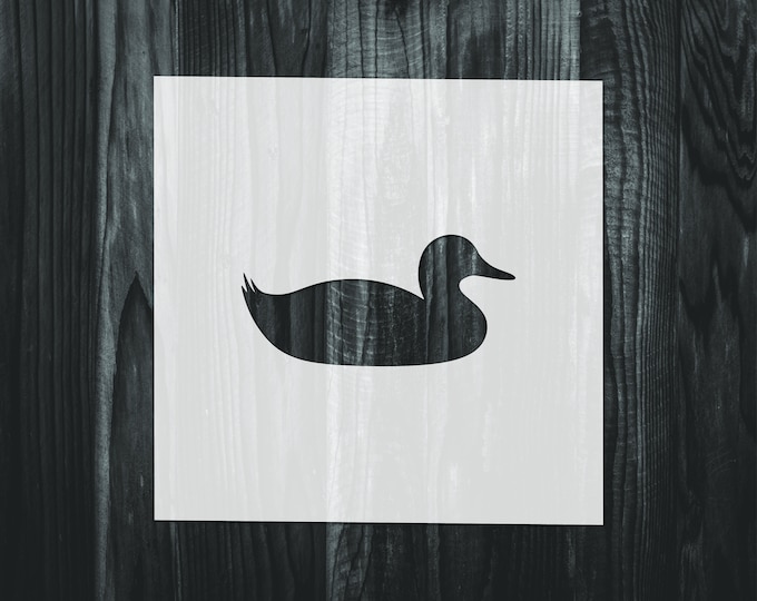 Duck Stencil, Reusable Duck Stencil, Art Stencil, DIY Craft Stencil ...