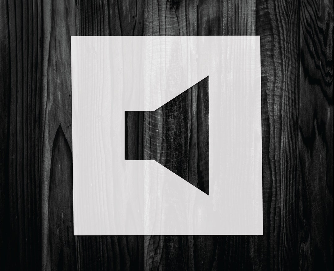 Speaker Stencil, Mylar Reusable Stencil, Stencil, FAST SHIPPING - Etsy