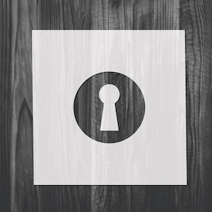 Keyhole Stencil, Mylar Reusable Stencil, Stencil, FAST SHIPPING - Etsy