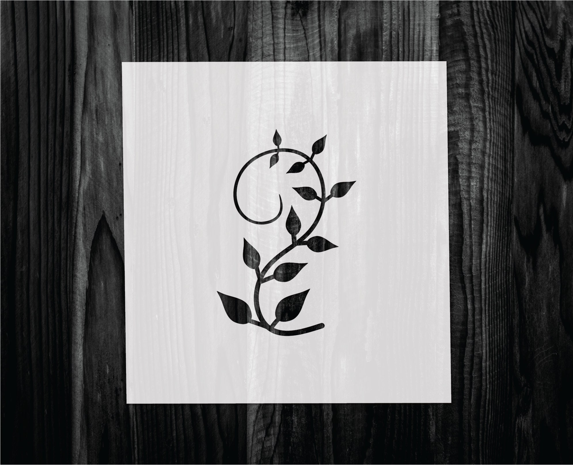 Vine Stencil Mylar Reusable Stencil Stencil FAST SHIPPING - Etsy