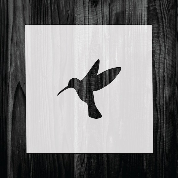 Hummingbird Stencil - Etsy