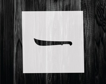 Machete Stencil - Etsy