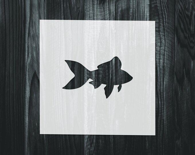 Fish Stencil, Reusable Fish Stencil, Art Stencil DIY Craft Stencil ...