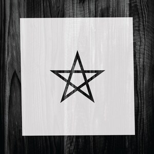 Pentagram Stencil, Mylar Reusable Stencil, Stencil, FAST SHIPPING - Etsy