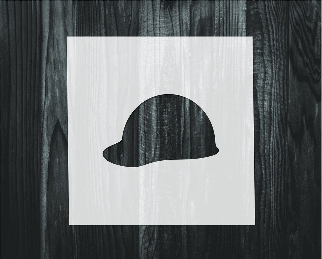 Hard Hat Stencil, Mylar Reusable Stencil, Stencil, FAST SHIPPING - Etsy