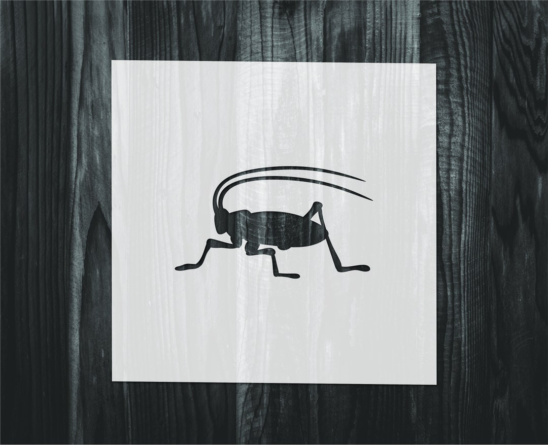 Cricket Stencil, Mylar Reusable Stencil, Stencil, FAST SHIPPING - Etsy