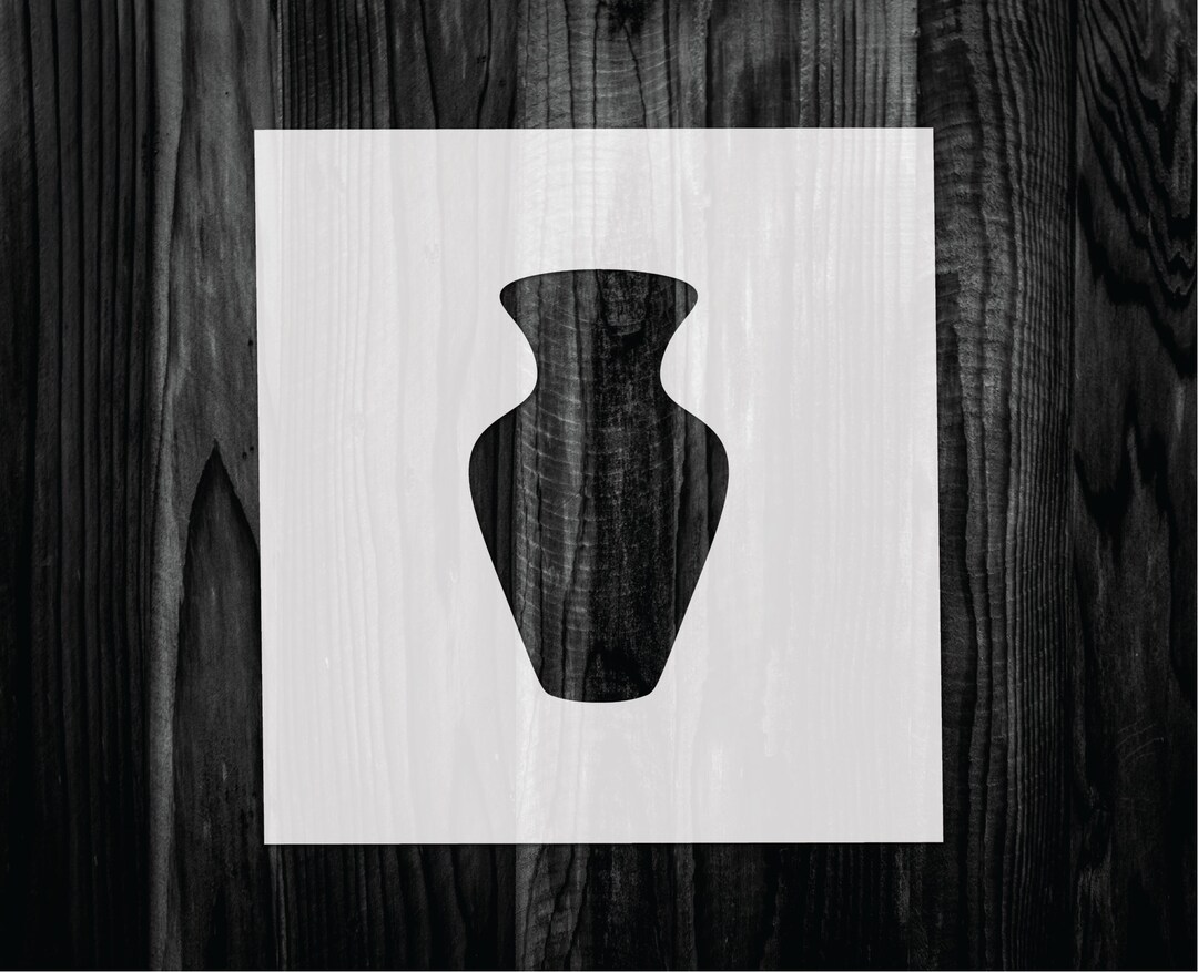 Vase Stencil, Mylar Reusable Stencil, Stencil, FAST SHIPPING - Etsy