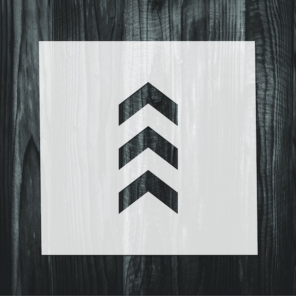 Chevron Stencil - Etsy