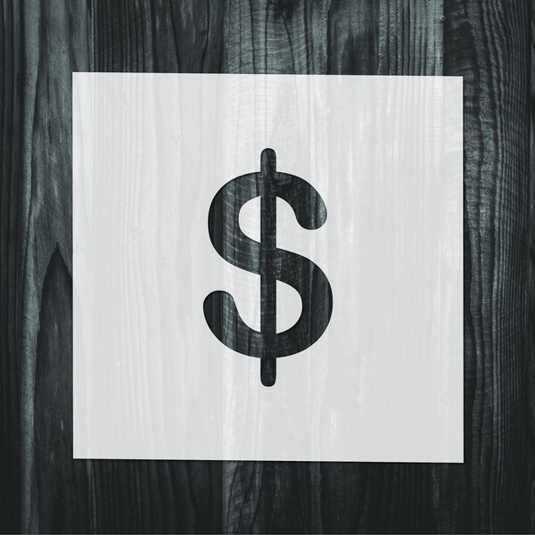 Dollar Sign Stencils - Etsy