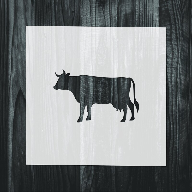 Cow Stencil - Etsy