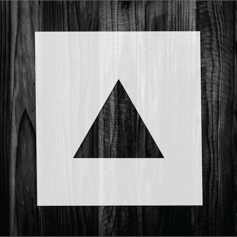 Triangle Stencil - Etsy