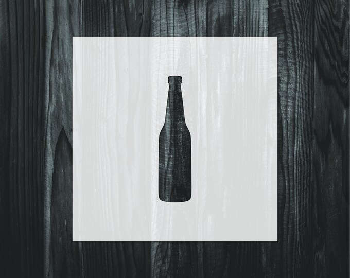 Root Beer Bottle and Mug Stencil Reusable Root Beer Bottle and Mug ...