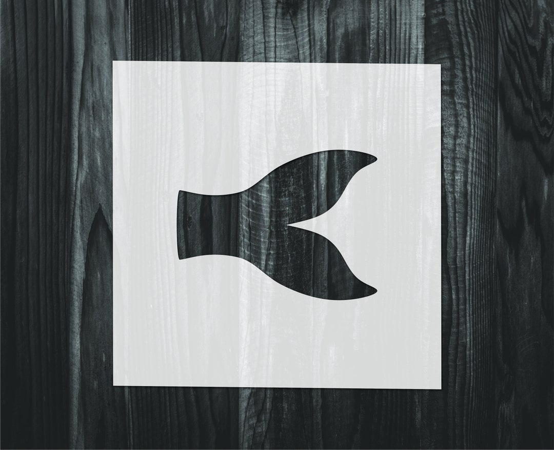Fish Tail Stencil, Mylar Reusable Stencil, Stencil, FAST SHIPPING - Etsy