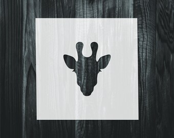 Giraffe Stencil Template Reusable Multiple Sizes for Painting on Walls ...