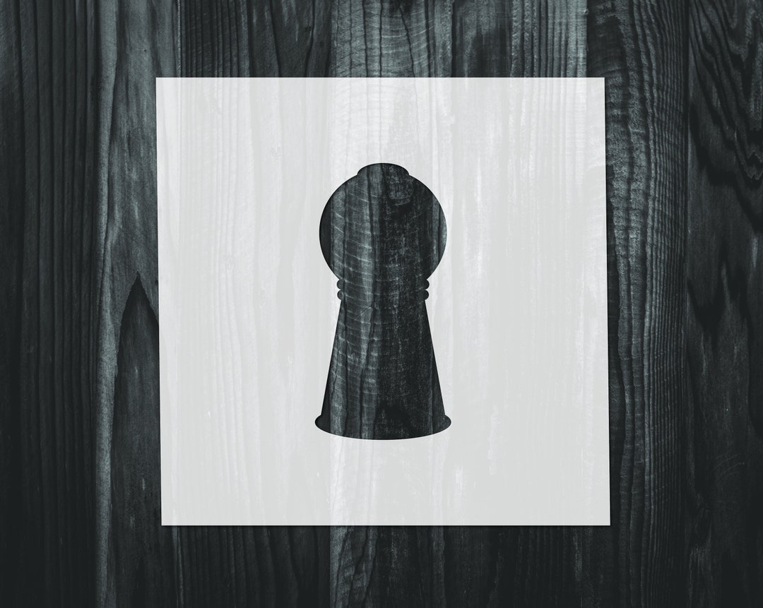 Keyhole Stencil: Reusable 10 Mil Mylar Stencil - Etsy