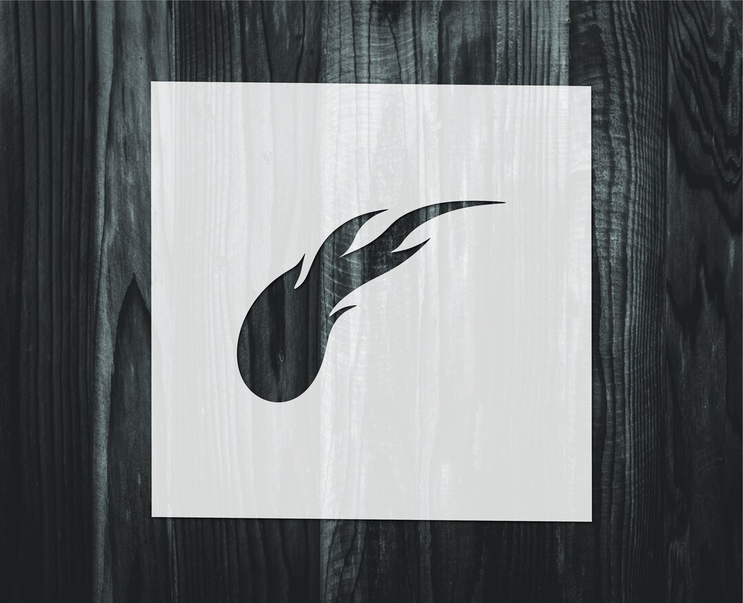 Comet Stencil, Mylar Reusable Stencil, Stencil, FAST SHIPPING - Etsy