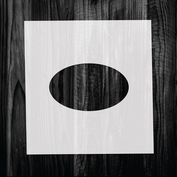 Oval Stencil - Etsy