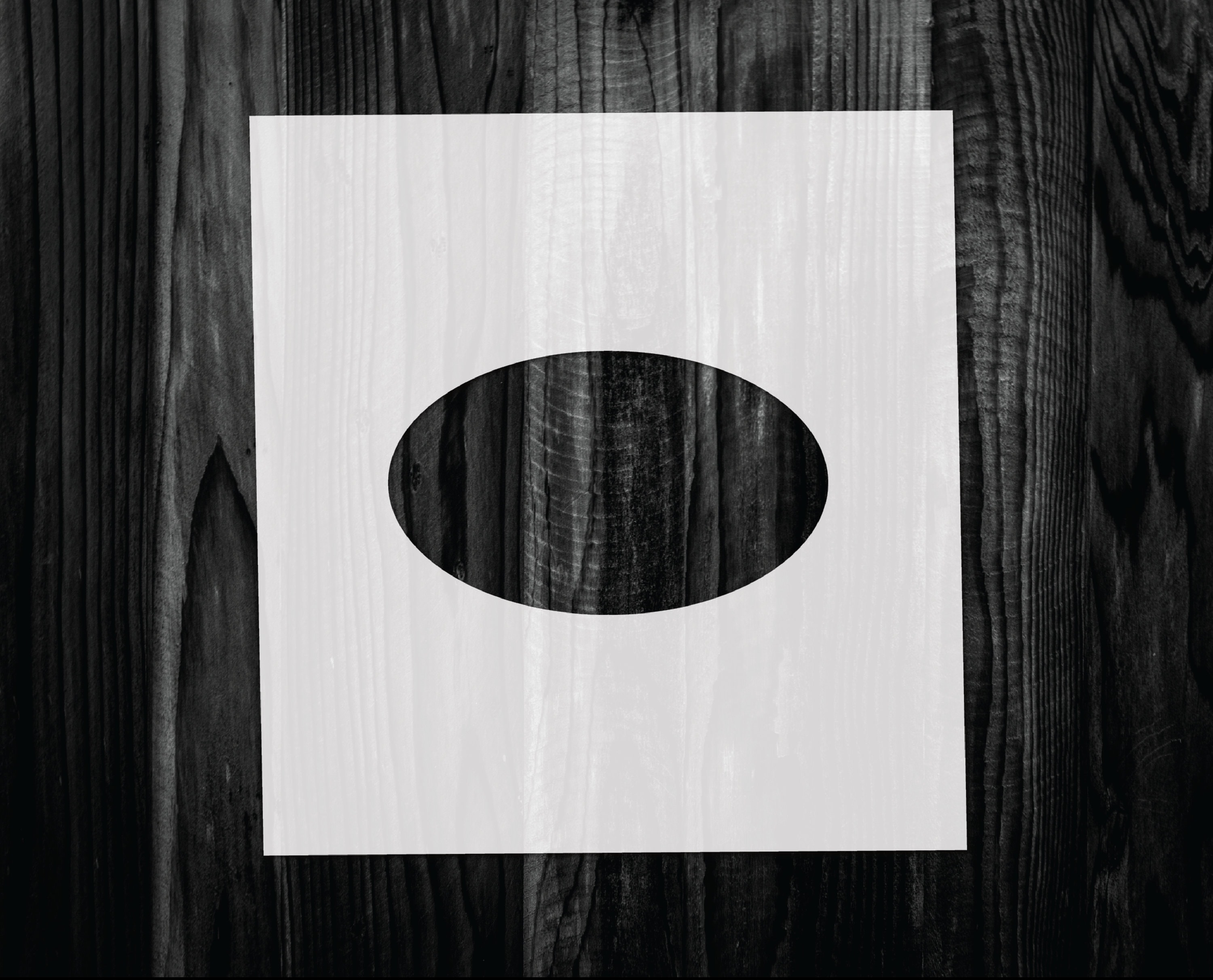 Oval Stencil, Mylar Reusable Stencil, Stencil, FAST SHIPPING - Etsy