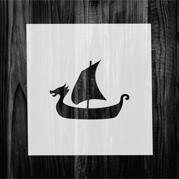 Viking Ship Drawing - Etsy