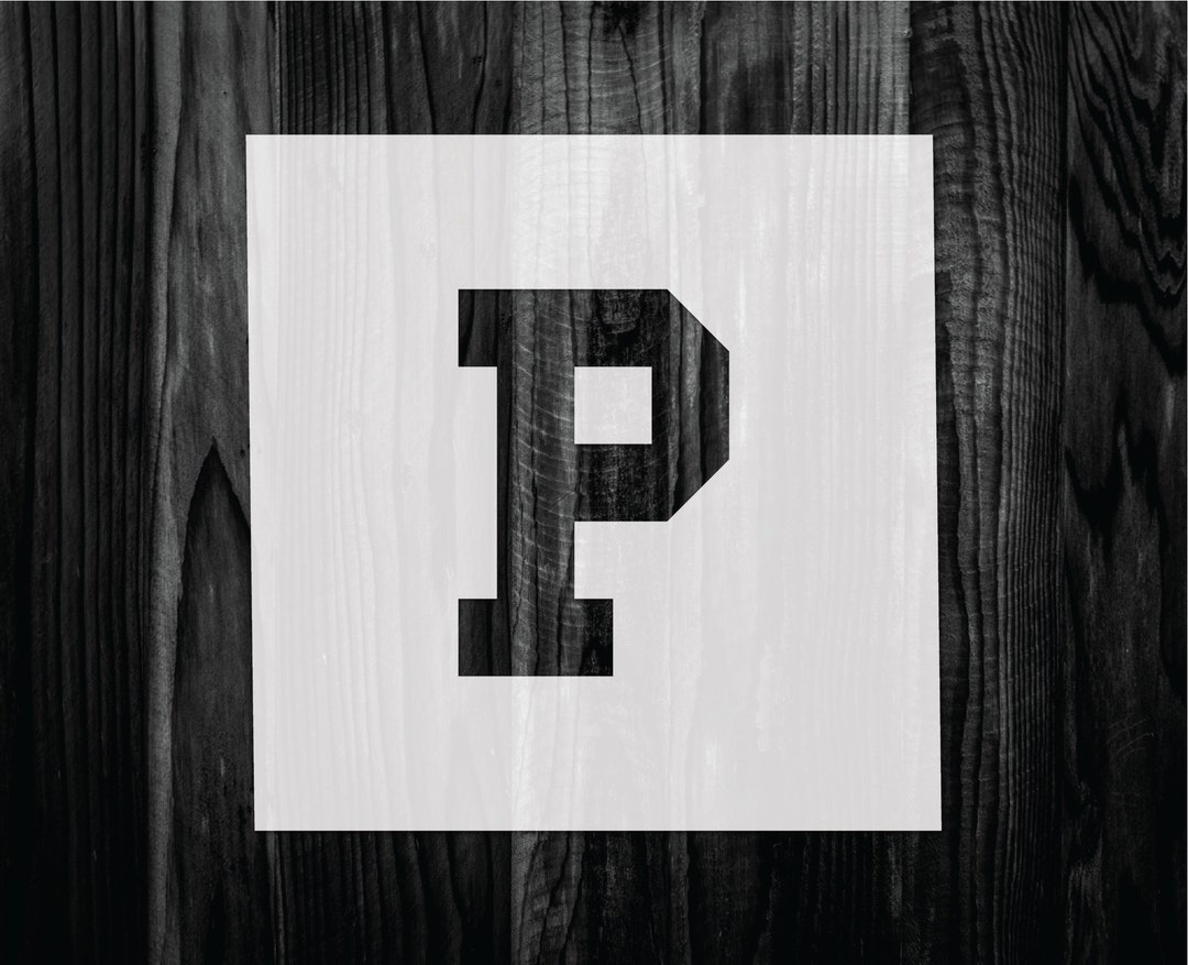 Letter P Stencil, Mylar Reusable Stencil, Stencil, FAST SHIPPING - Etsy