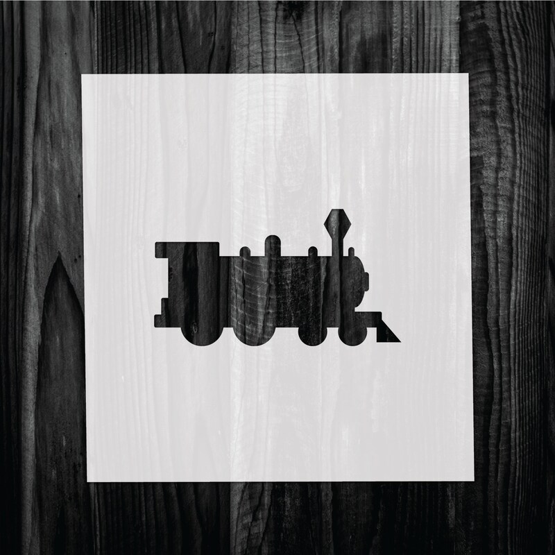 Train Stencil - Etsy