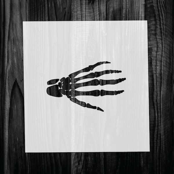 Skeleton Hand Ring Stencil - Etsy