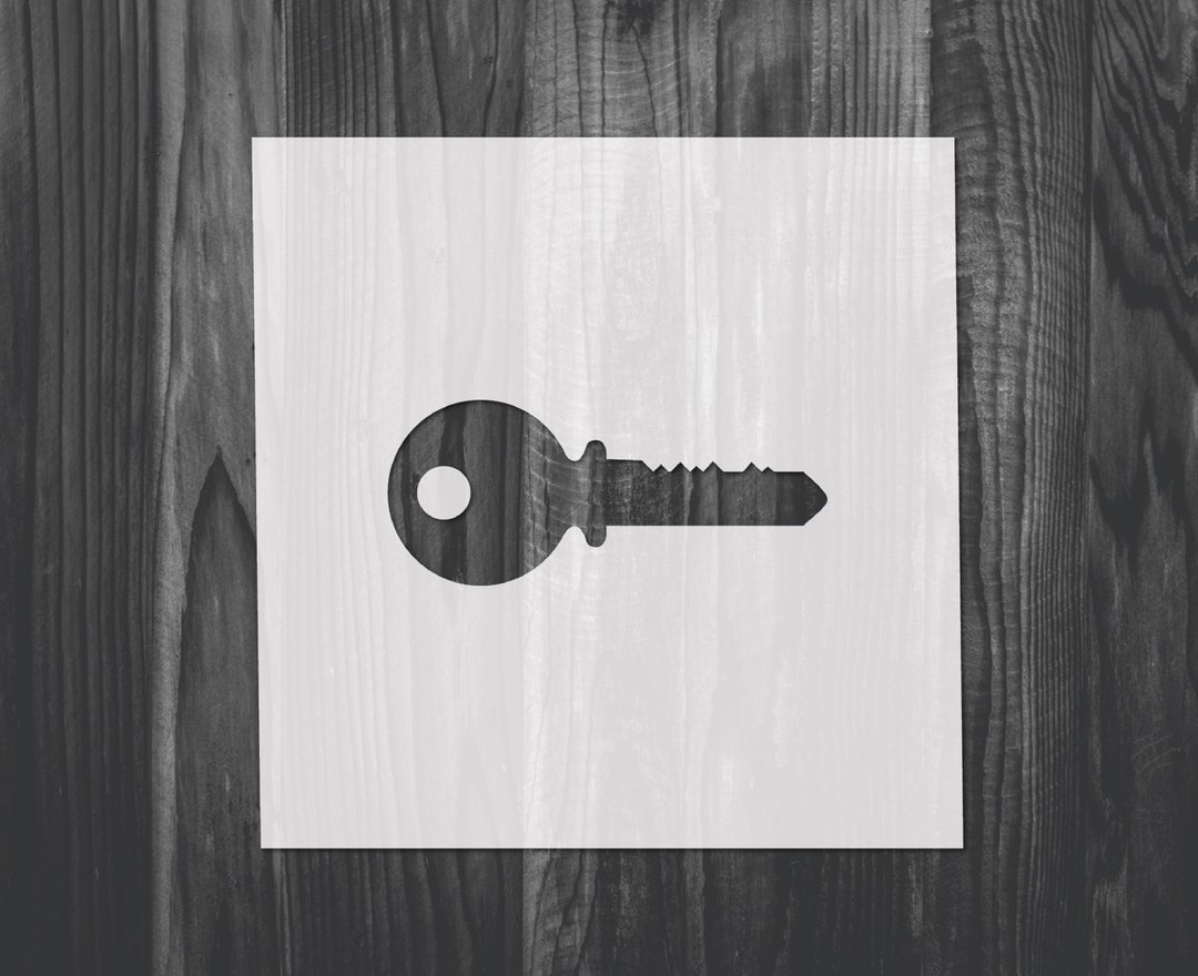 Key Stencil, Mylar Reusable Stencil, Stencil, FAST SHIPPING - Etsy