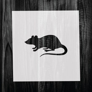 Rat Stencil, Mylar Reusable Stencil, Stencil, FAST SHIPPING - Etsy