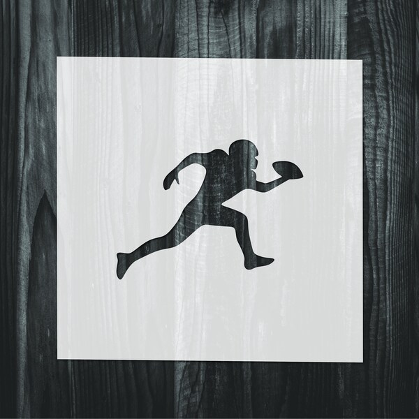 Football Player Stencils - Etsy