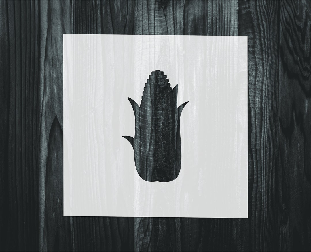 Corn Stencil, Mylar Reusable Stencil, Stencil, FAST SHIPPING - Etsy
