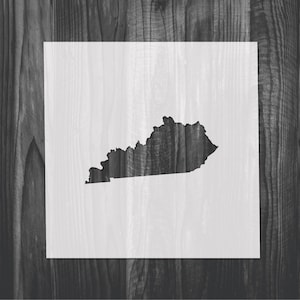 Kentucky Stencil, Mylar Reusable Stencil, Stencil, FAST SHIPPING - Etsy
