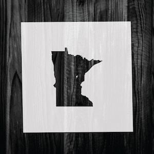 Minnesota Stencil, Mylar Reusable Stencil, Stencil, FAST SHIPPING - Etsy