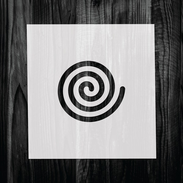 Spiral Stencil Svg - Etsy