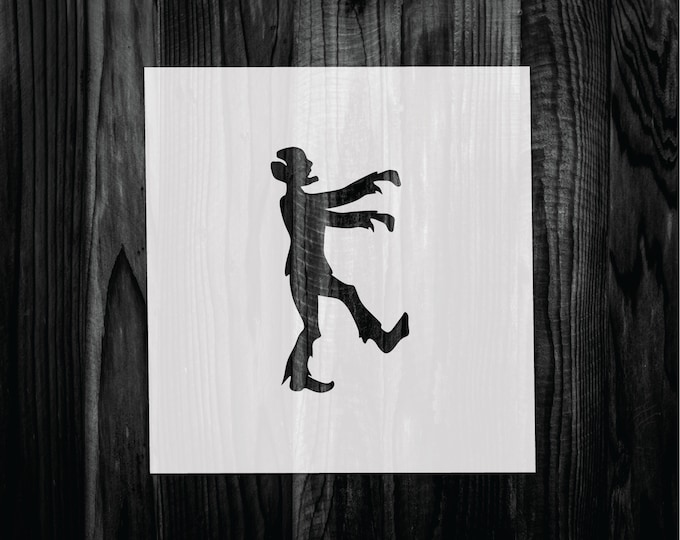 Zombie Stencil Reusable Stencils for Painting Zombie Decor, Zombie ...